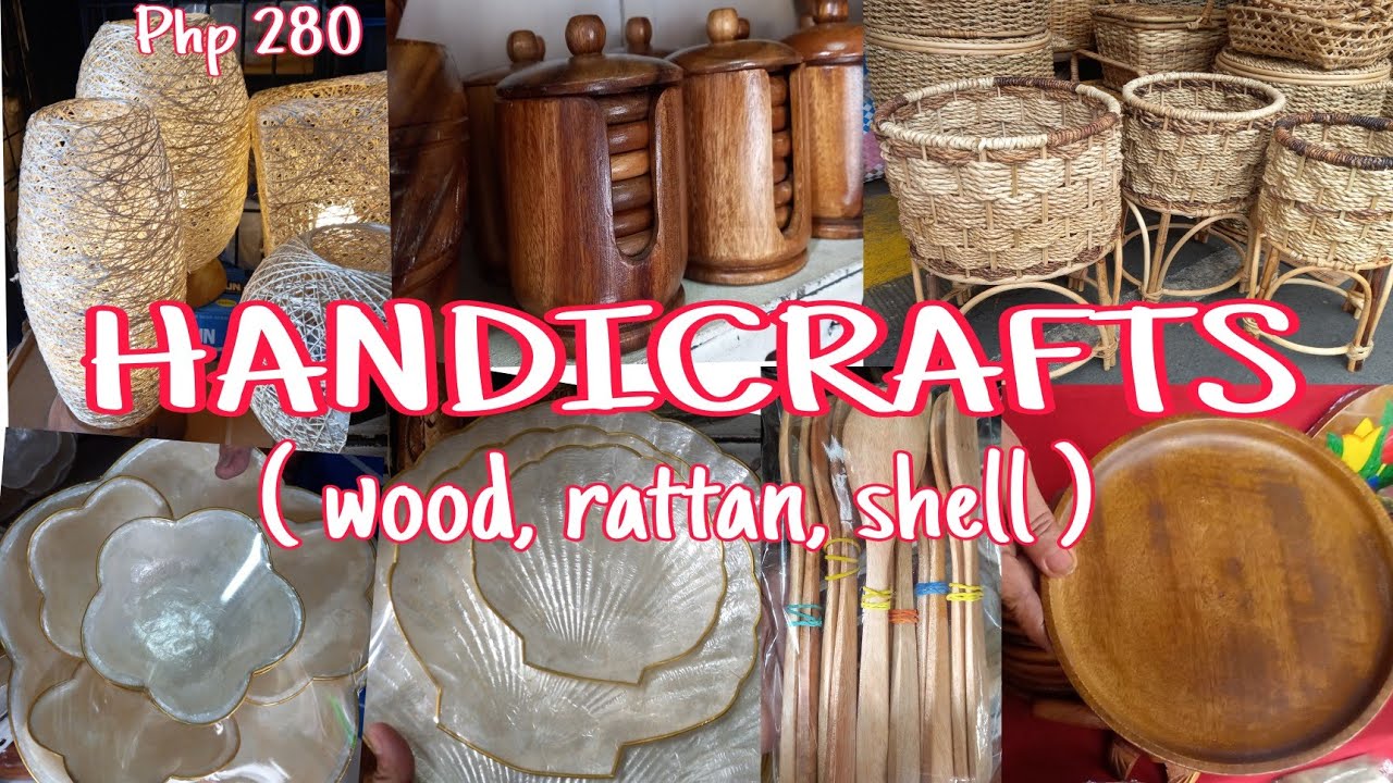 Murang Handicrafts Under Quezon Bridge Quiapo M.M (wood,rattan,shell ...