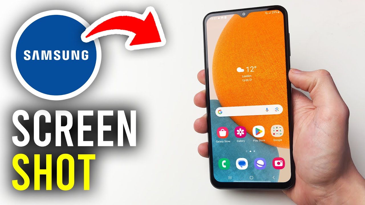 How To Take A Screenshot On Samsung Phones - Full Guide - YouTube