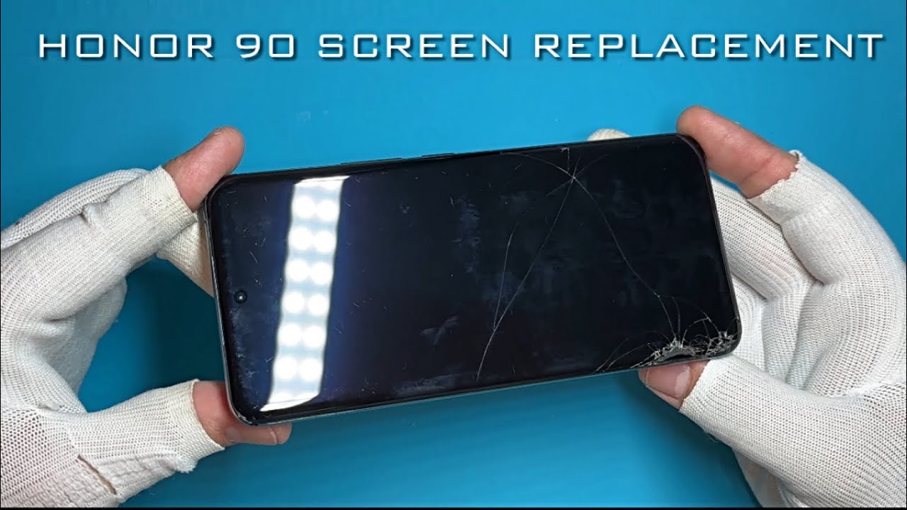 How to fix an Honor 90 screen yourself! - YouTube