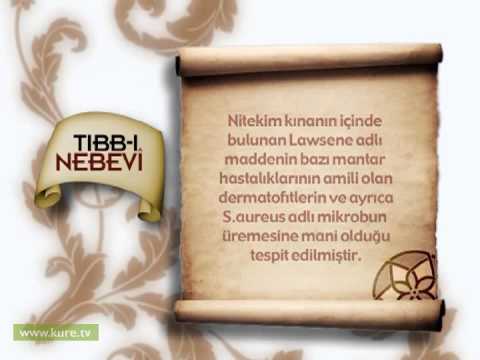 Tıbb-ı Nebevî - Kınanın Faydaları