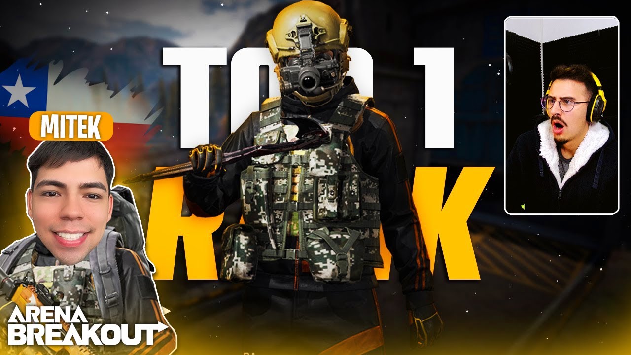 ¡REACCIONO a MITEK! EL MEJOR JUGADOR LATINO de ARENA BREAKOUT - YouTube