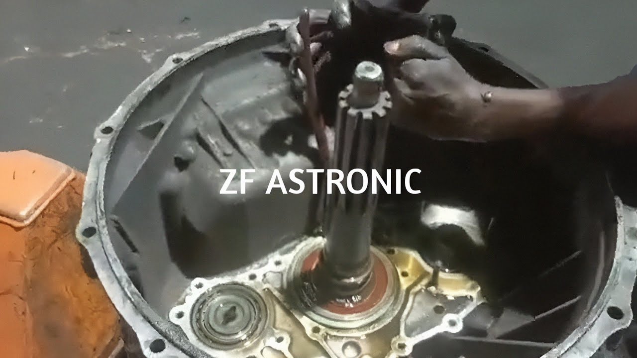 Dismantle "ZF ASTRONIC" TRANSMISSION with DIY TOOLS - YouTube