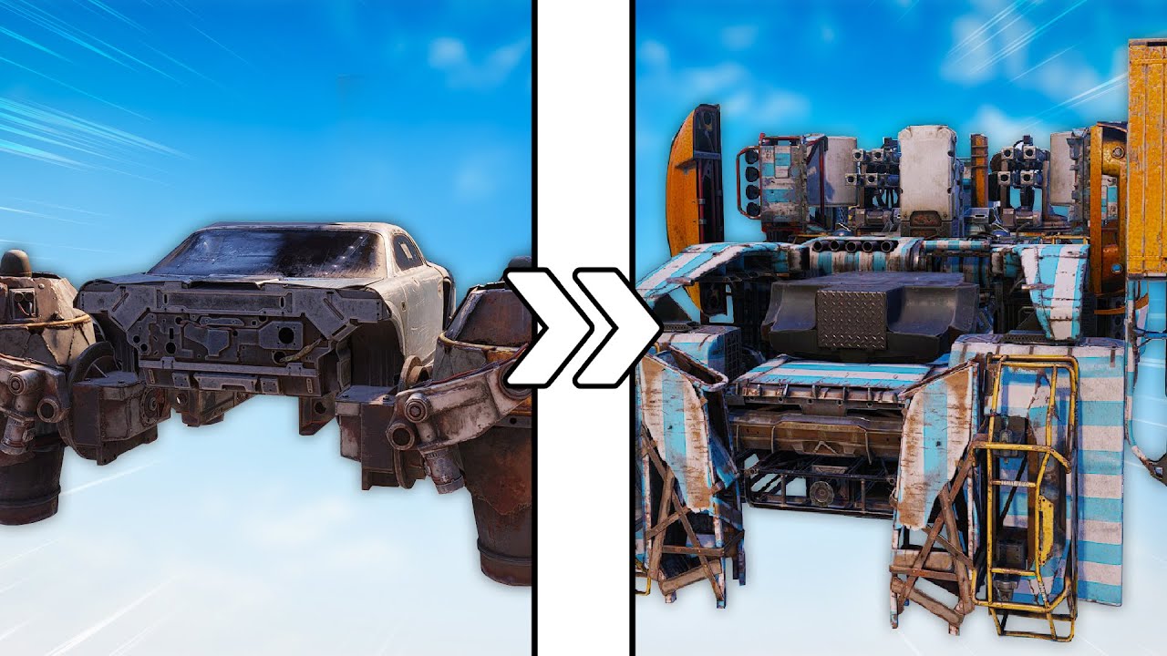 Building A Retcher Hover in Crossout - YouTube