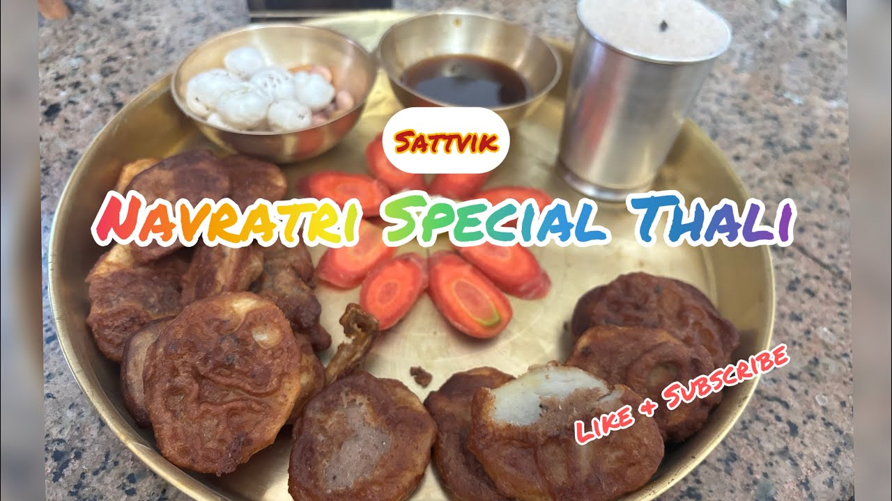 Navratri Vraat Special Sattvik Thali Day-2(Brahmacharini)🙏🏻🙏🏻#navratri# ...