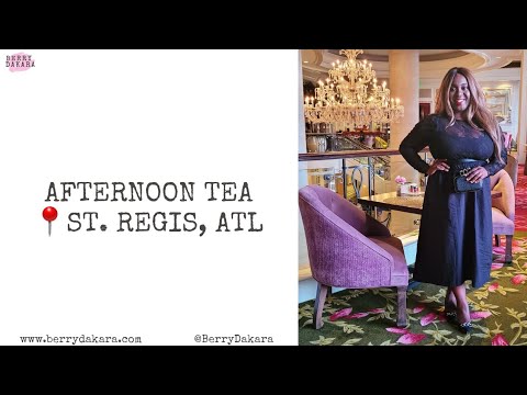 Afternoon Tea at Astor Court, St. Regis, Atlanta - YouTube