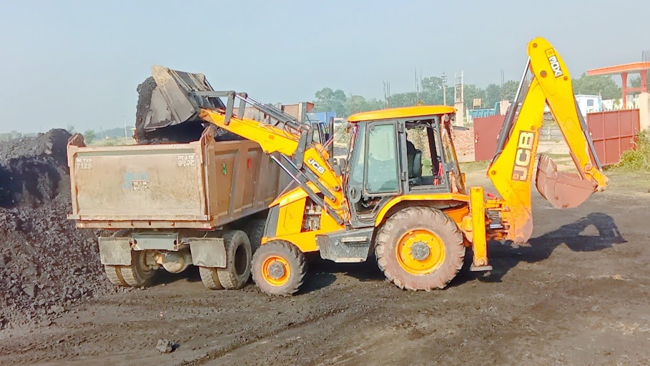 JCB se bumper per loading koyla kaise ho khela JCB bumper paper JCB se ...