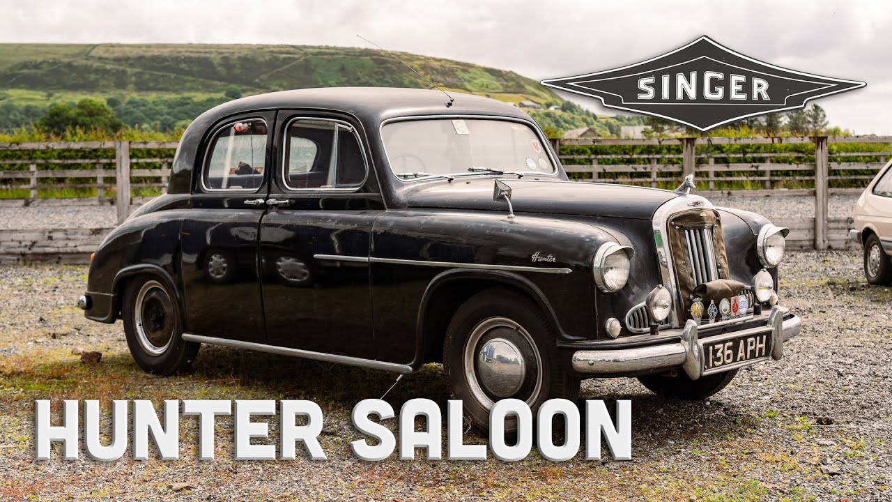 1956 Singer Hunter Saloon - Highly original interior - YouTube