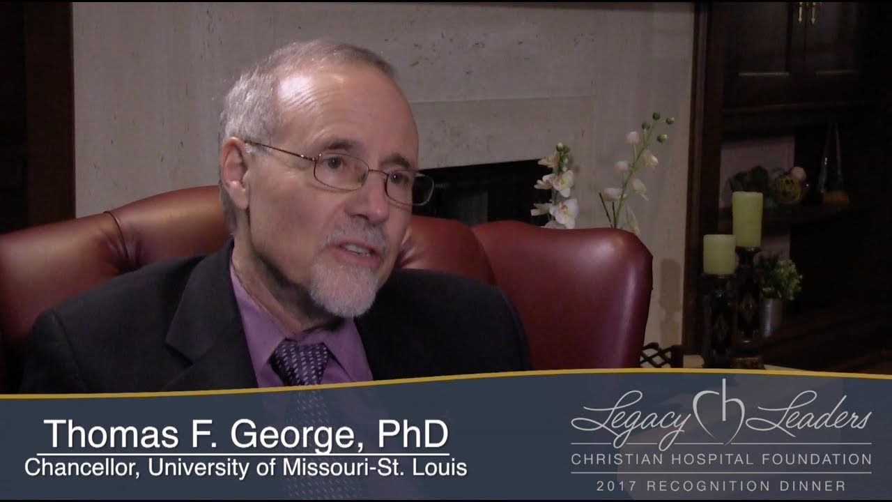 Thomas George Wins Leadership Award from Christian Hospital - YouTube