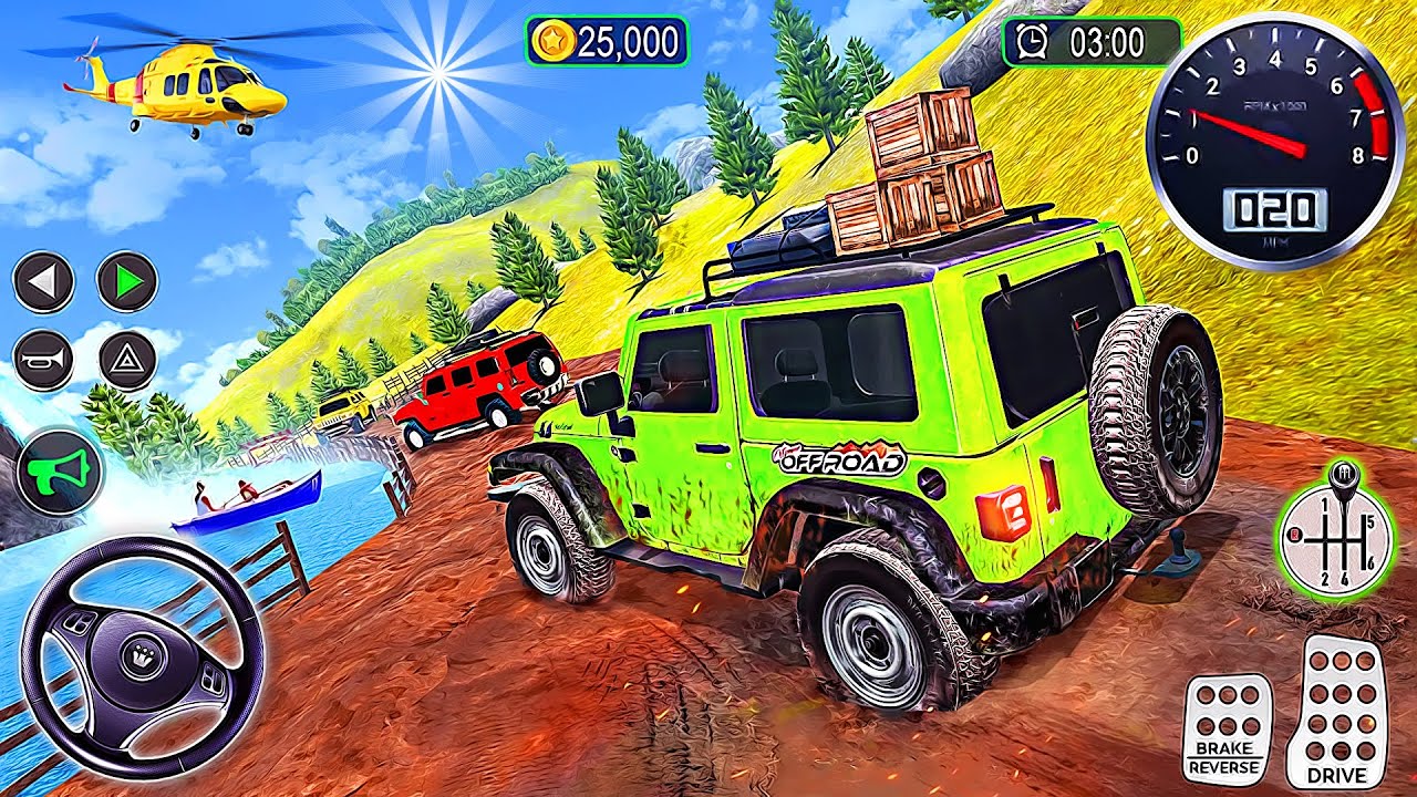 Real Offroad SUV Driving Games 3D - Jeep Wrangler and Hummer Driver Sim ...
