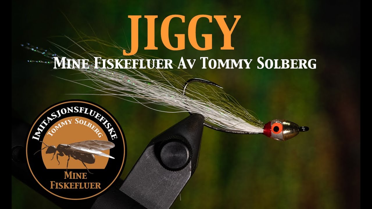 JIGGY FLY. Mine fiskefluer og imitasjonsfluefiske. Her binder jeg den ...