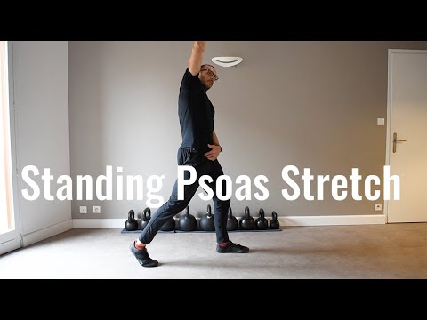 Standing Psoas Stretch - YouTube