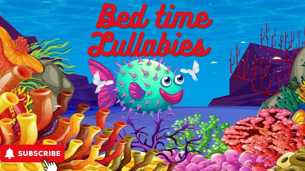 Bedtime Lullaby and Calming Undersea Animation Music | Baby Sleep ...