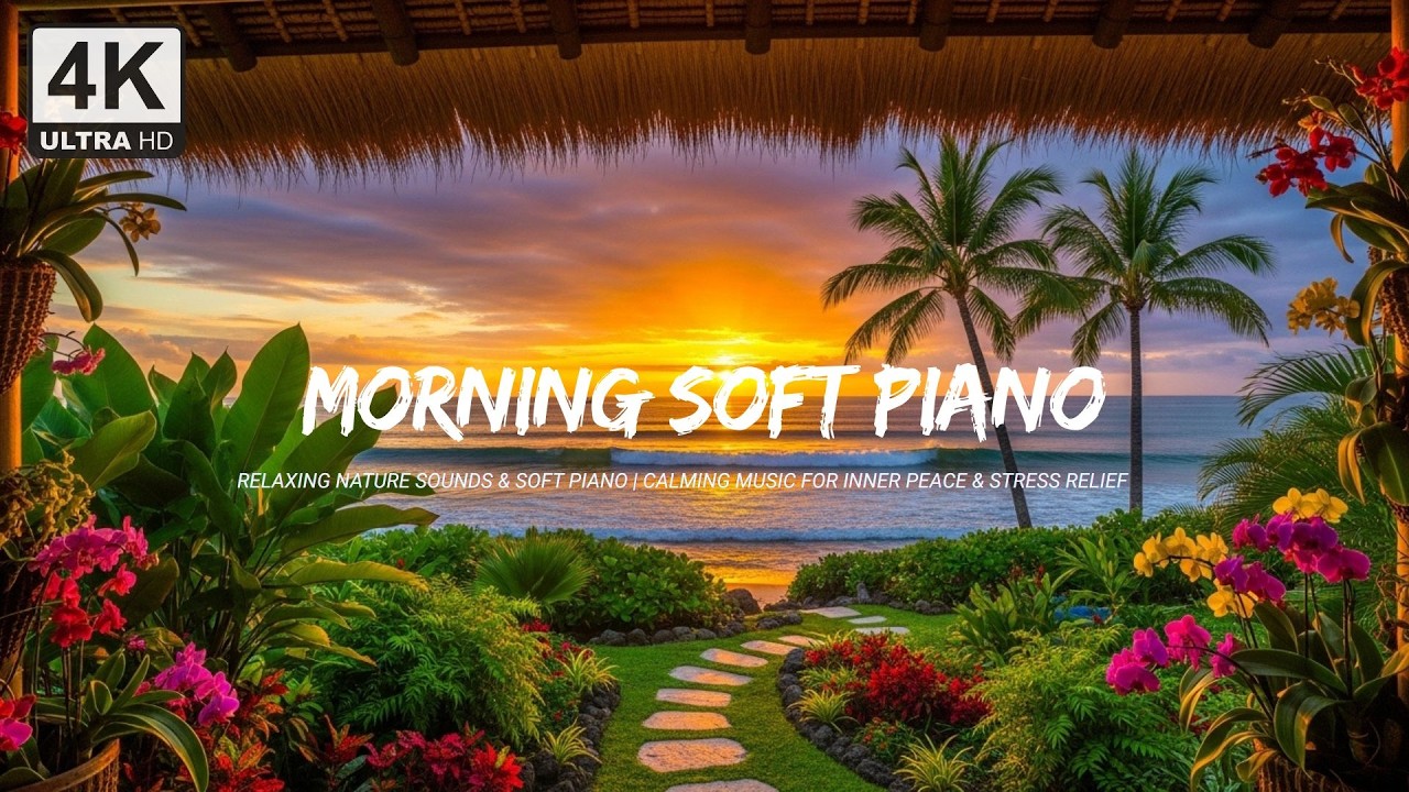 Relaxing Nature Sounds & Soft Piano | Calming Music for Inner Peace ...