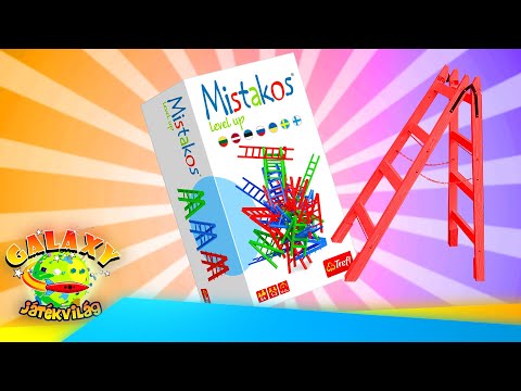 Létra Pakolós Kihívás - Mistakos LEVEL UP Társasjáték Bemutató