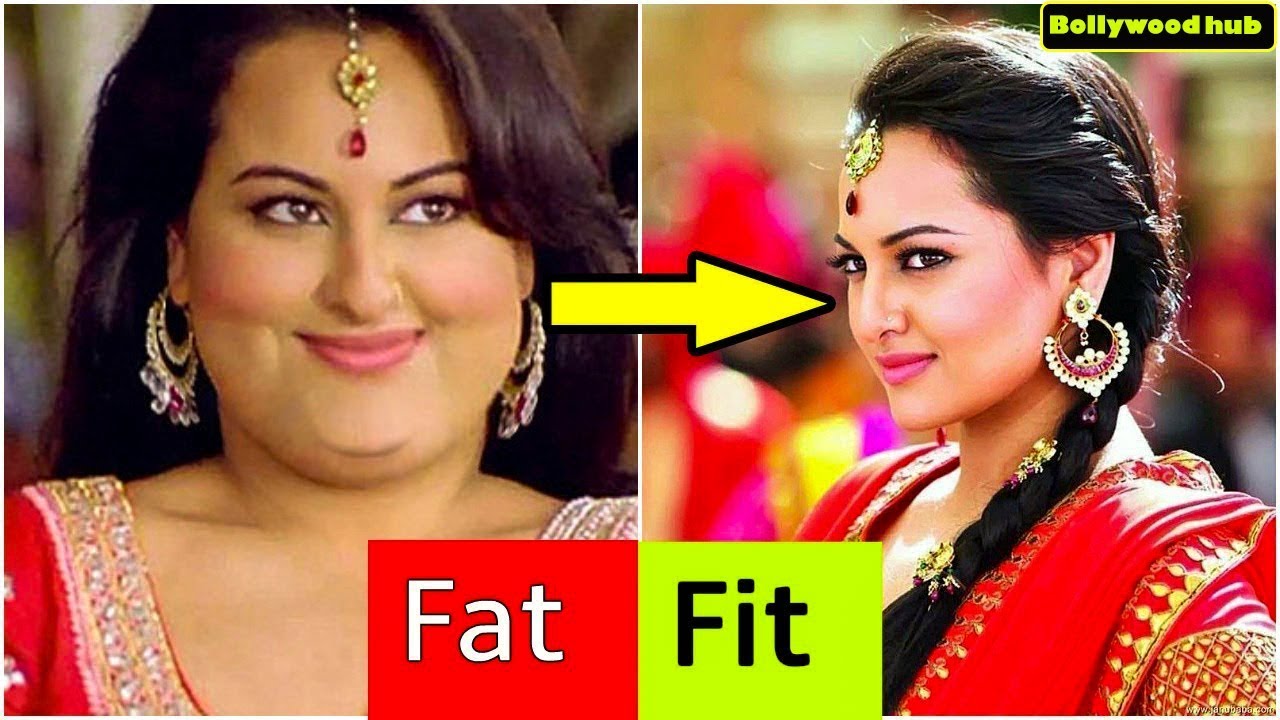 Top Bollywood Actresses Who went from Fat to Fit - YouTube