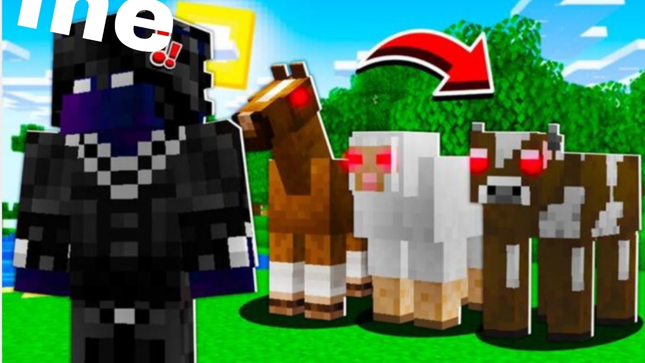 MINECRAFT BUT MOBS ARE ANGRYI MINECRAFT GAMEPLAY #4 - YouTube