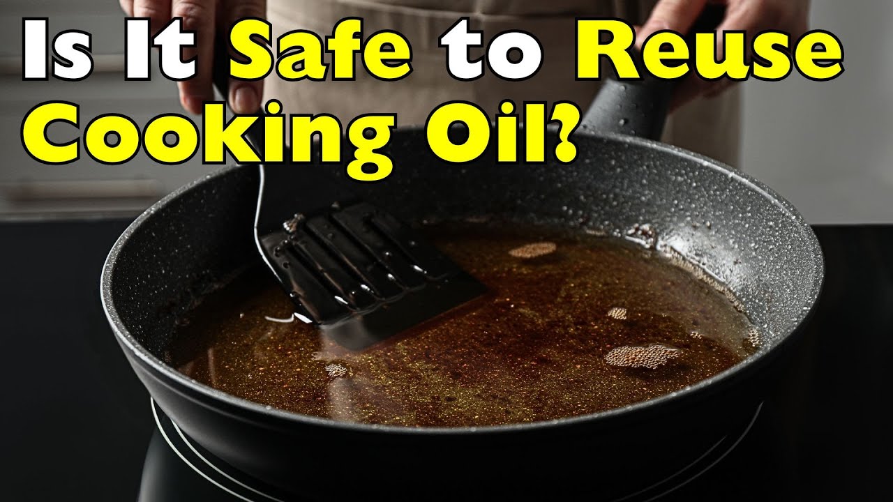 Is Reused Cooking Oil Safe—or a Hidden Health Risk? [ID0805] - YouTube