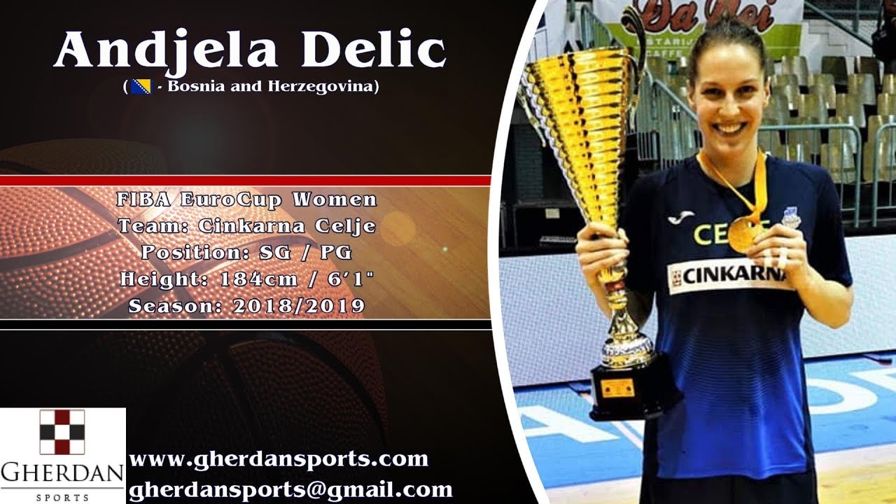 Andjela Delic Highlights 2018/2019 Season - YouTube