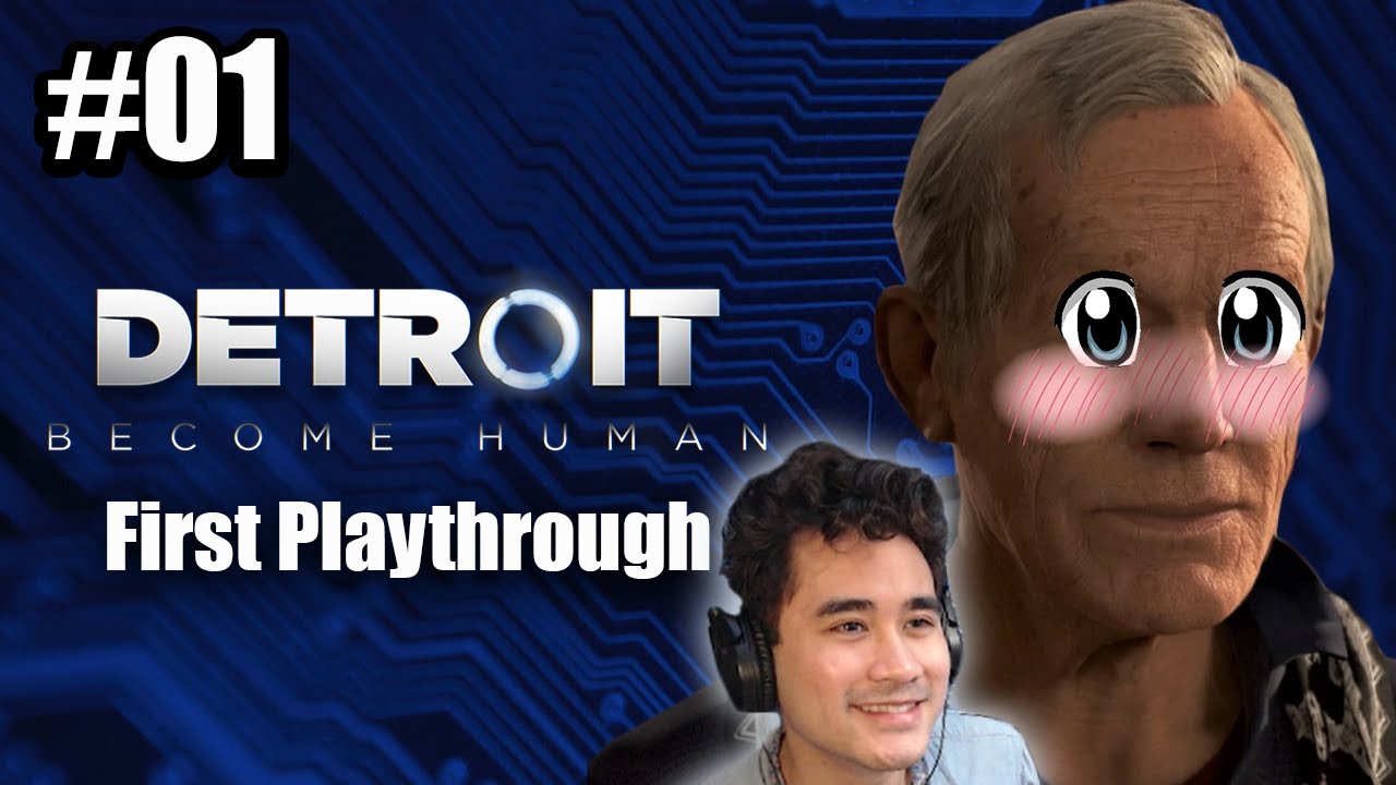 Carl Manfred Stan | Detroit: Become Human First Playthrough | Part 1 ...