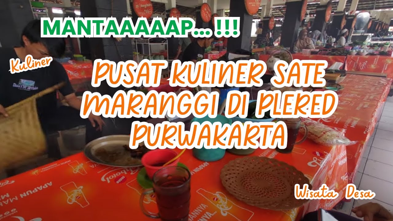 MANTAAAP... !!! MENIKMATI SATE MARANGGI DI PLERED PURWAKARTA - YouTube
