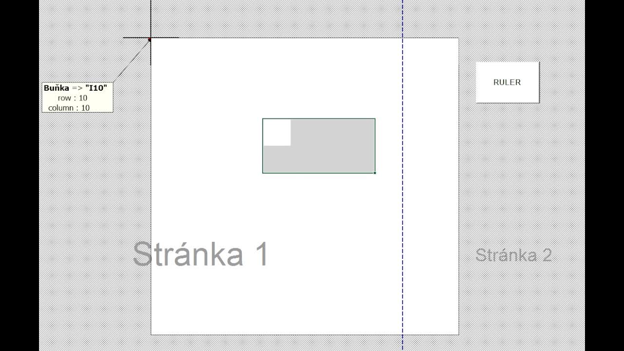 MS Excel Ruler - YouTube