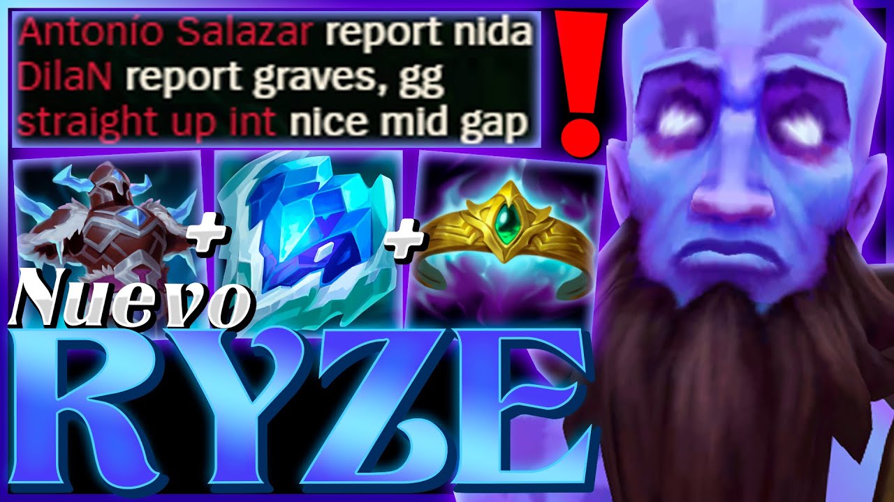 😱¡TODOS FLAMEAN y SE INSULTAN tras ver EL NUEVO RYZE TITANICO y SU ...