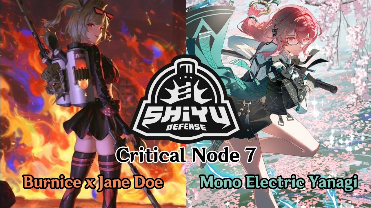M0 Burnice x Jane Doe & M0 Yanagi Mono Electric | Shiy Defense Critical ...