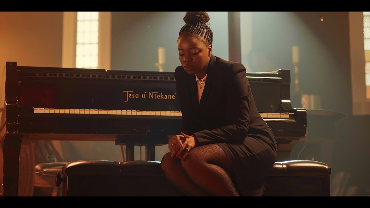 How To Play 🎹 || Jeso O Ntekane Mmuso Worship Piano Tutorial Key Ab ...