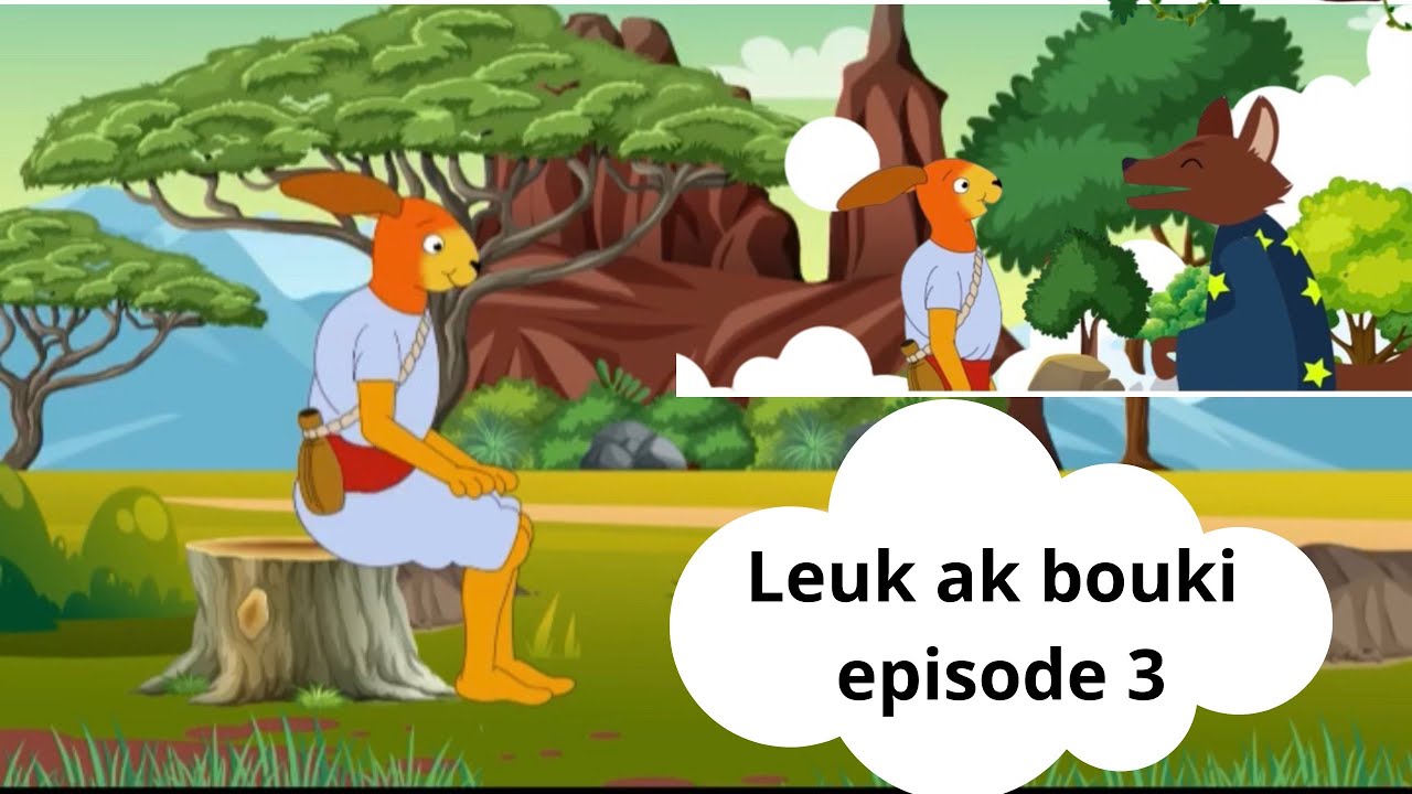 Leeb, dessin animé sénégalais en Wolof ( Leuk ak bouki épisode 3) - YouTube
