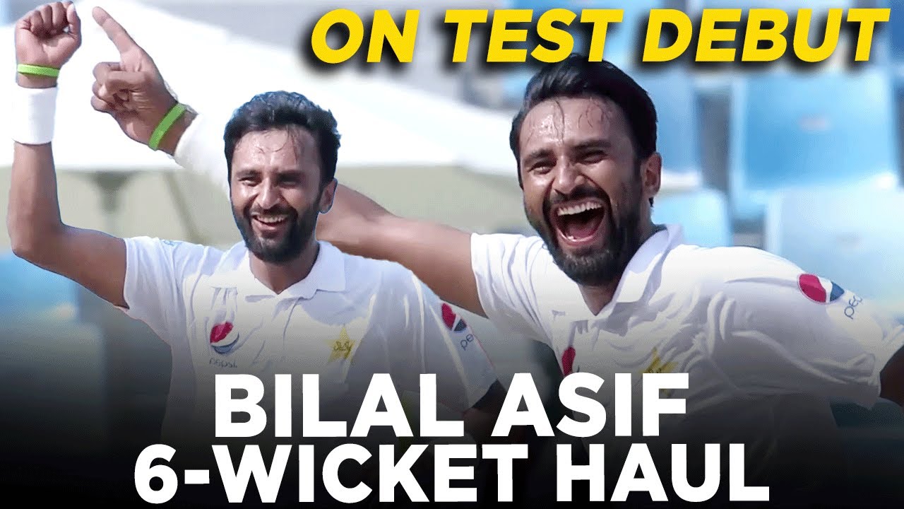 Dream Debut For Bilal Asif | Gets 6️⃣ Wicket Haul Against Australia ...