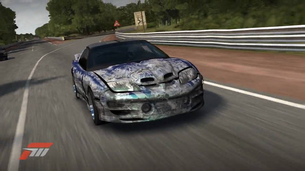 Forza 3 - Trans Am WS6 Crash - YouTube