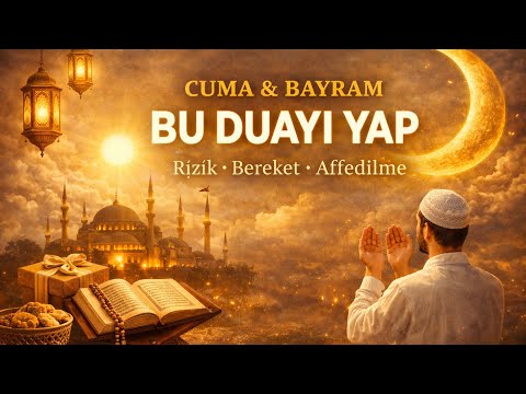 Cuma ve Bayram Aynı Gün! Bu Duayı Yap | Rızık, Korunma, Affedilme Kapıları Açılır 🤲 #ramazan #bayram