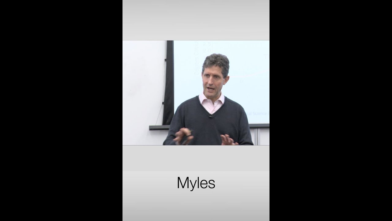Myles Allen, Welcome to the Anthropocene 2014 - YouTube