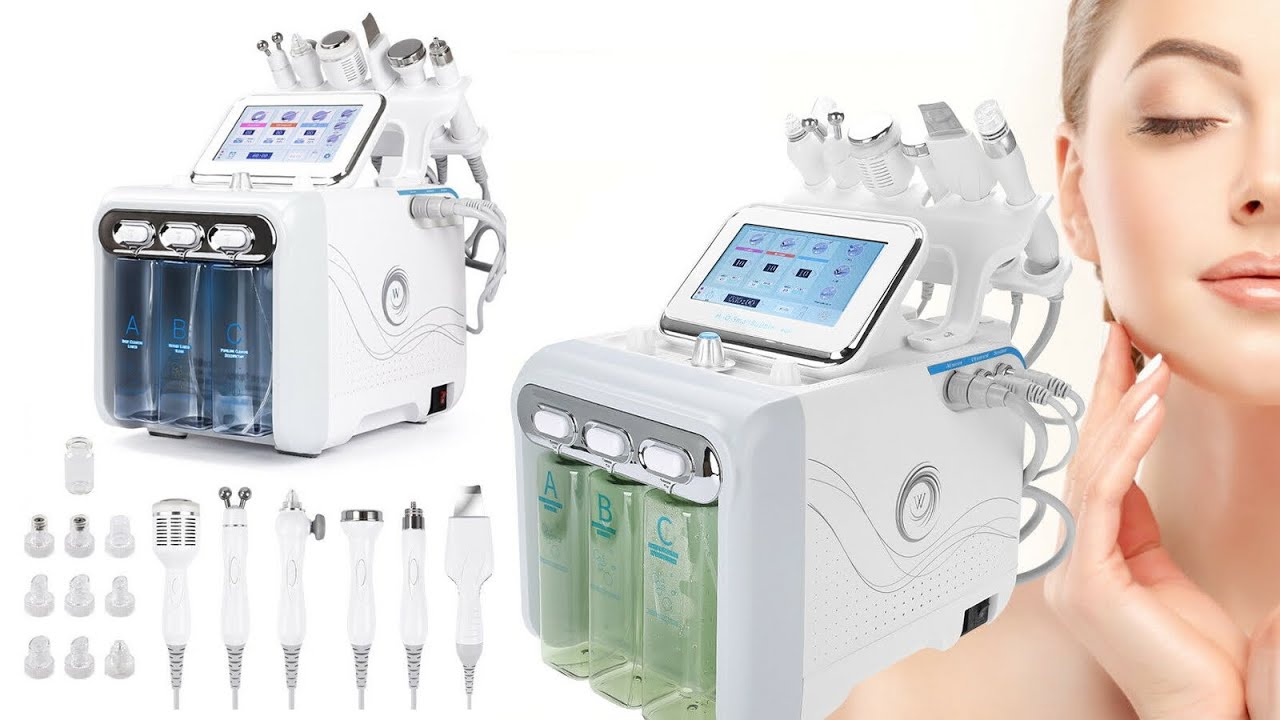 Professional 6 Treatment Facial Machine Youtube