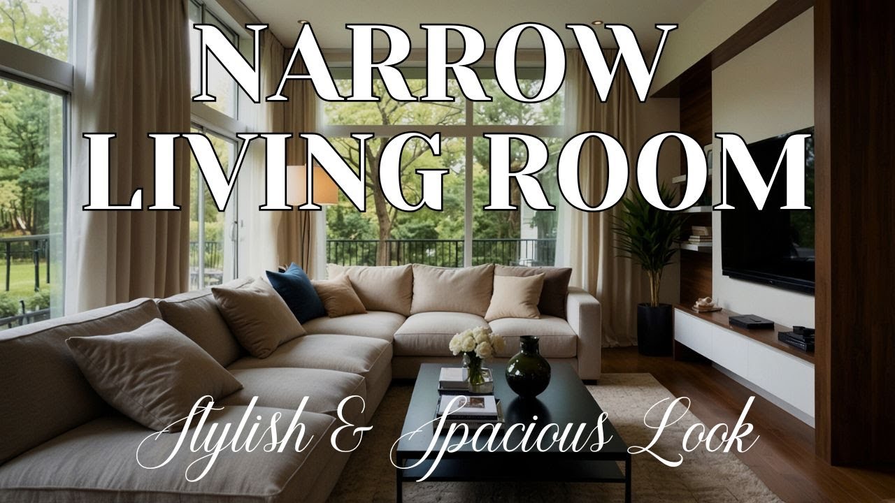 5 Genius Narrow Living Room Ideas for a Stylish & Spacious Look! - YouTube
