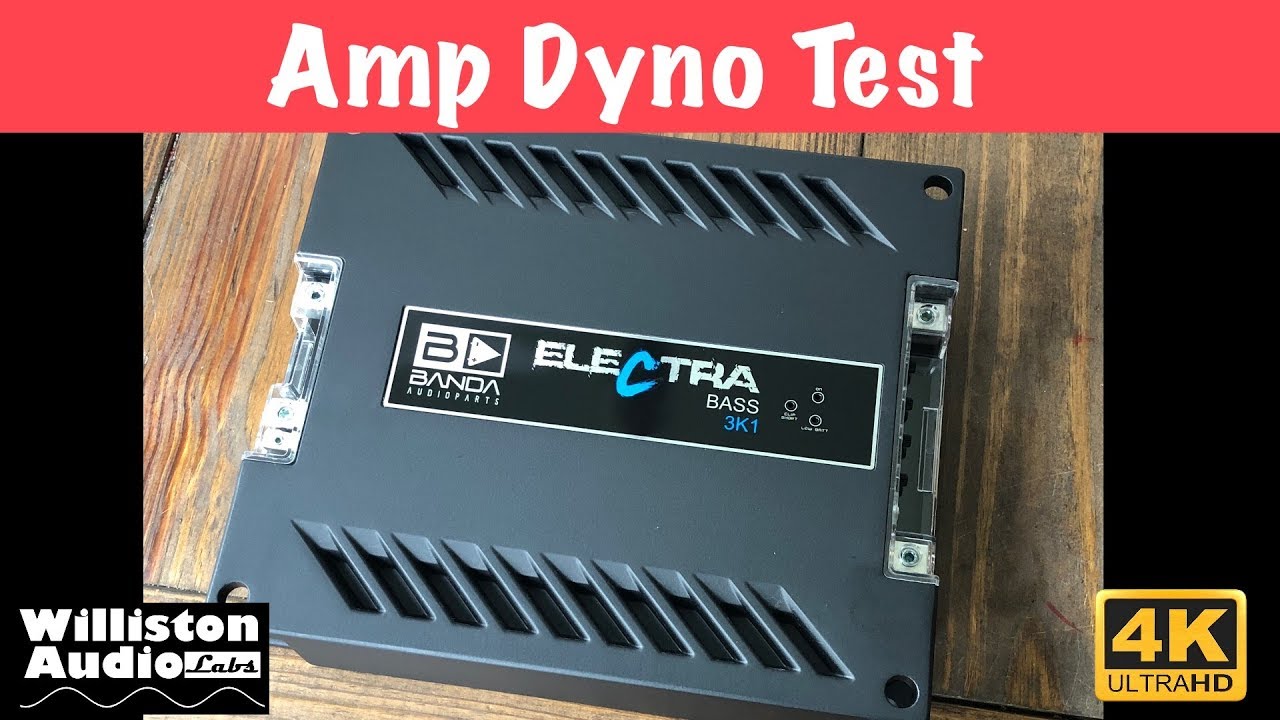 Big Brazilian 3k? Banda Electra Bass 3k1 Amp Dyno Test (4K) - YouTube