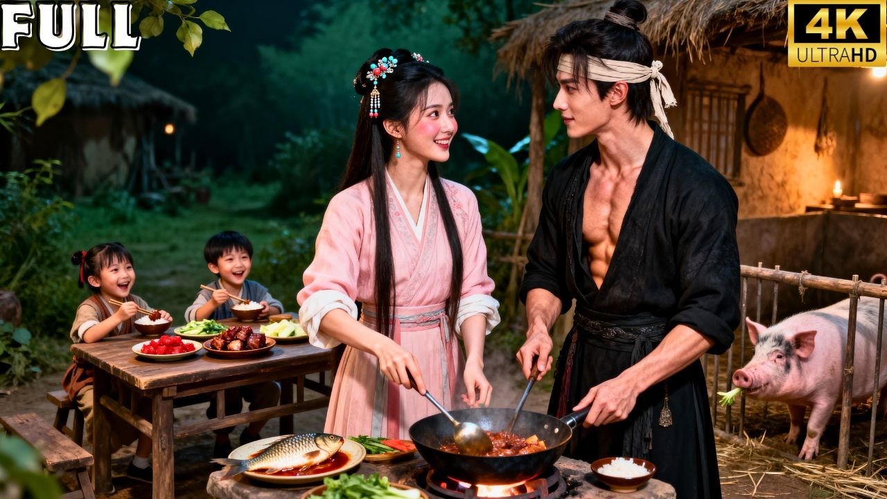 A girl wakes in a starving village—she farms, eats meat, and even ...