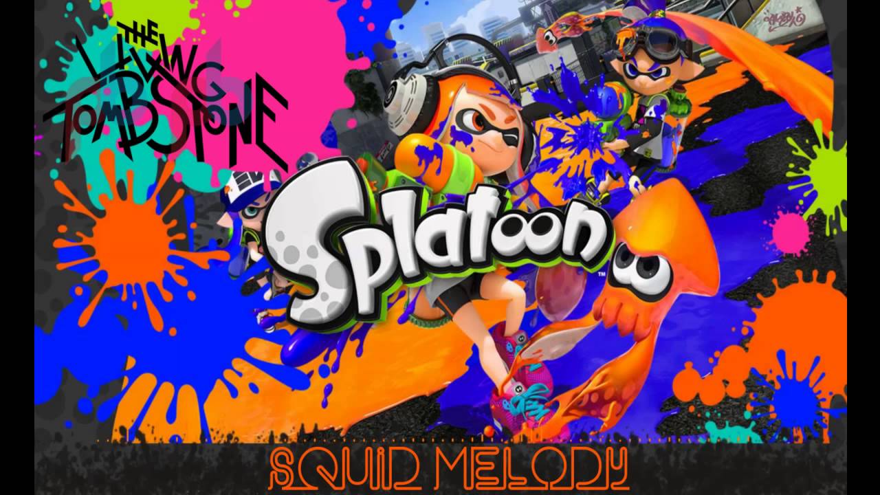 The living tombstone - Squid Melody (Splatoon Song) [blue version ...