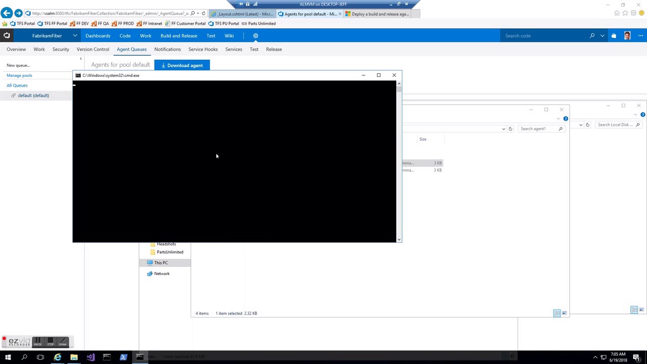 Install TFS Agent - YouTube