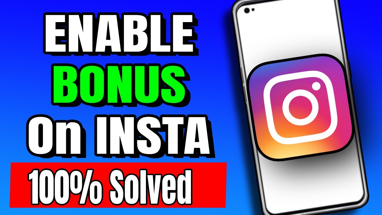 How To Enable Bonuses Option On Instagram (2023) - Instagram Bonus ...
