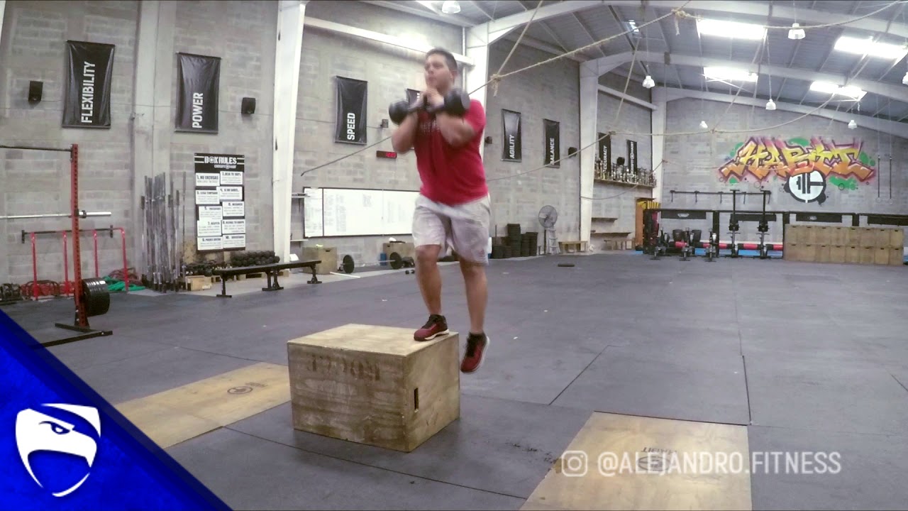 KETTLEBELL | Front rack, One leg step up - YouTube