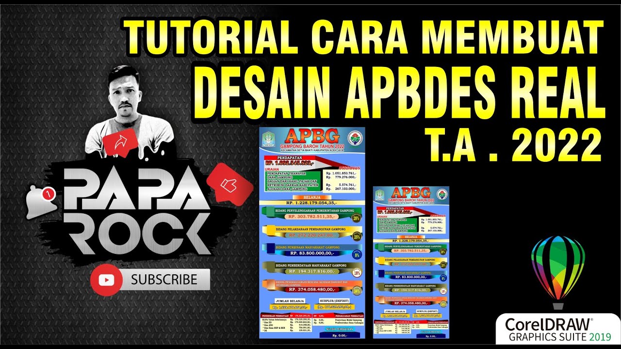 TUTORIAL CARA DESAIN APBDES TAHUN 2022 - YouTube