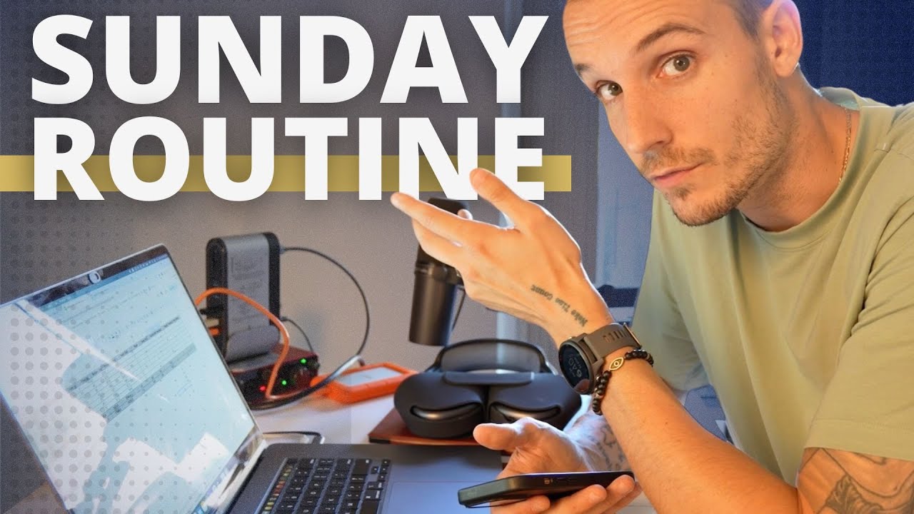 SUNDAY ROUTINE! (Meal prep to stay fit & healthy, organize my business ...