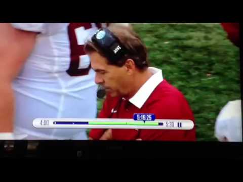 Alabama football commentator drops F bomb - YouTube