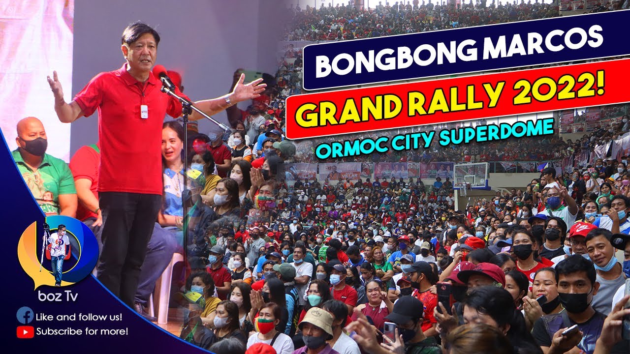 BBM Live in Ormoc! Grand Rally 2022! - YouTube