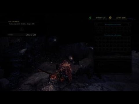 Monster Hunter World: Iceborne] diablos negra 6'30 - YouTube