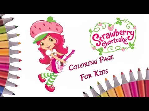 Colouring Drawing Strawberry Shortcake Berry Bitty Adventures ★Fun Art ...