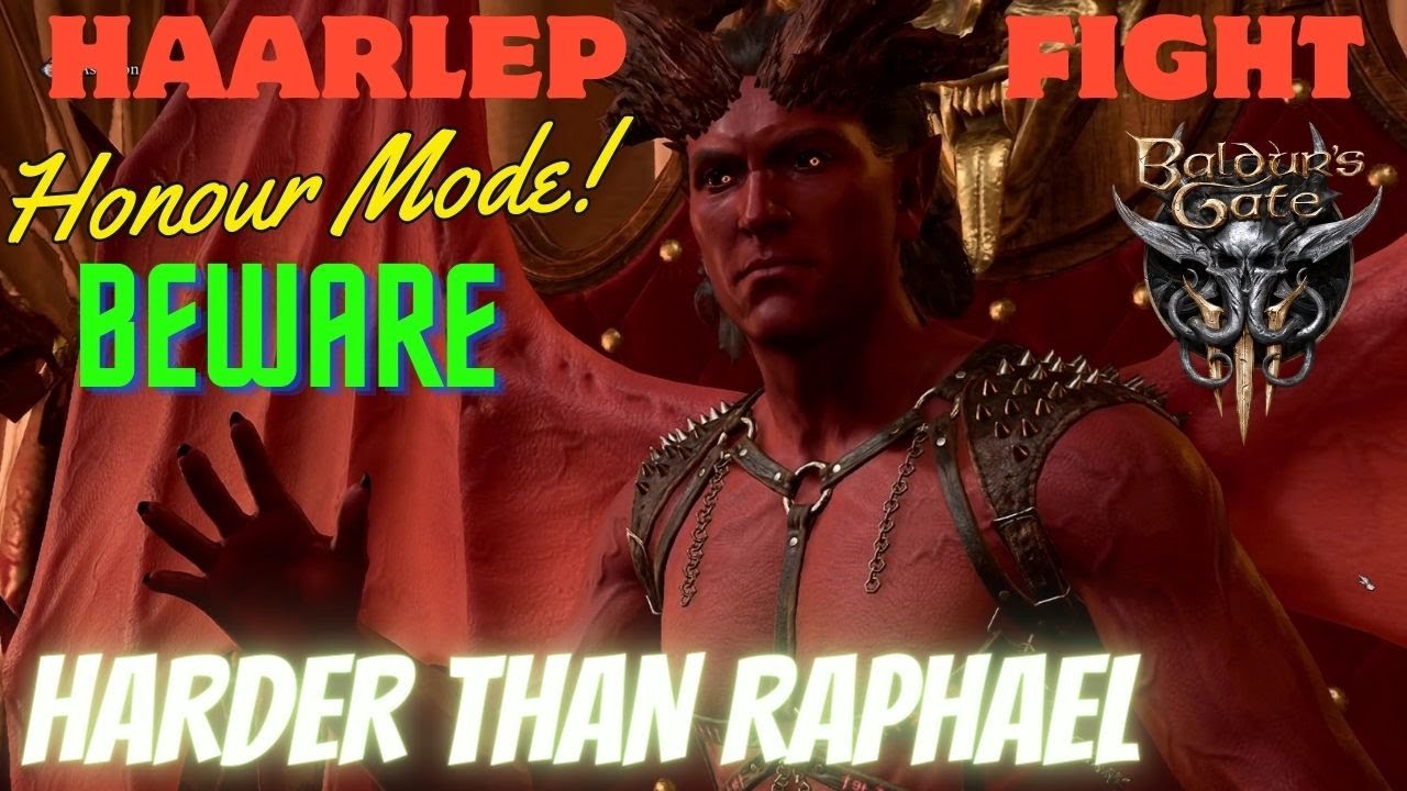 Baldur's Gate 3 Honour Mode - Beware the Haarlep Fight Can Be Harder ...
