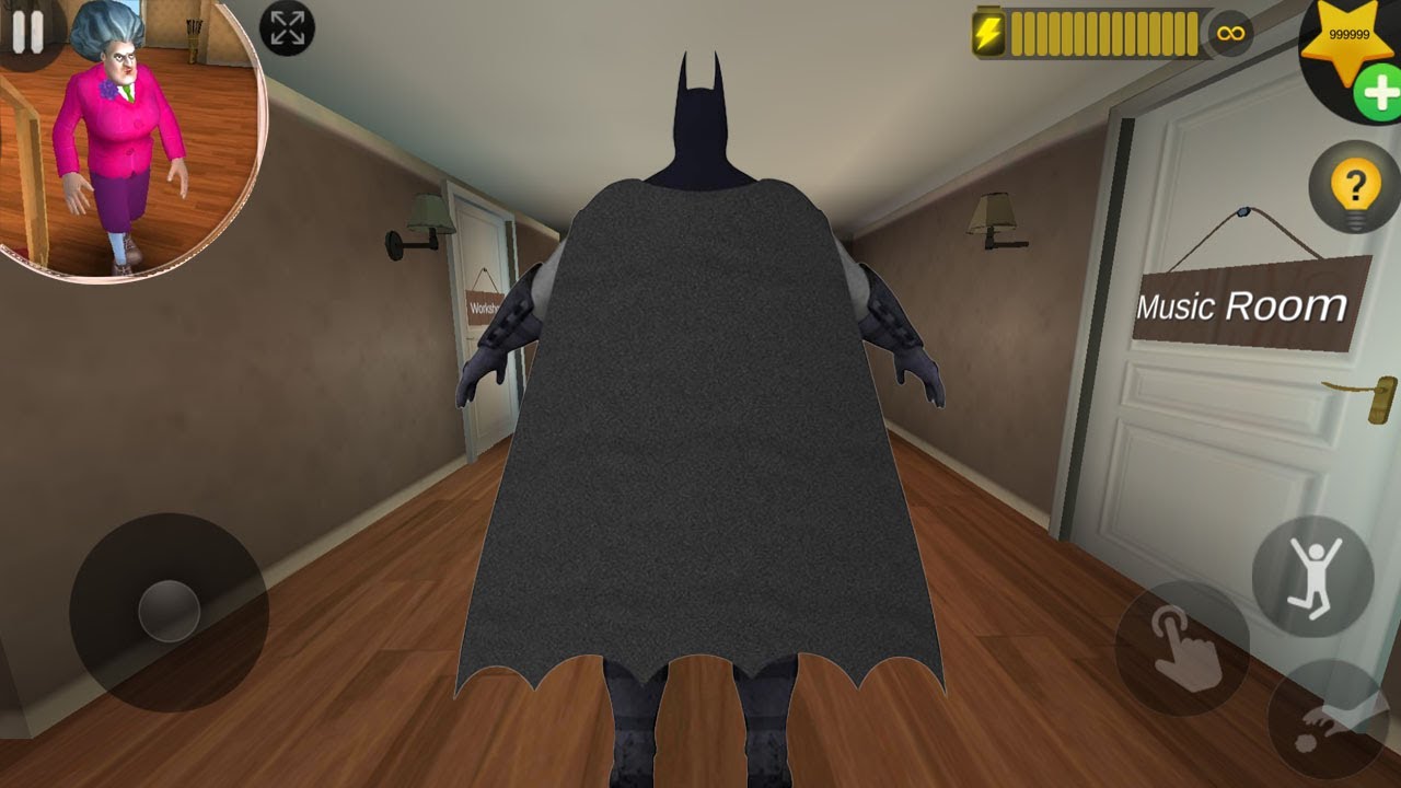 Play as Batman in Scary Teacher 3D Chapter Update Trolling Miss Teacher ...