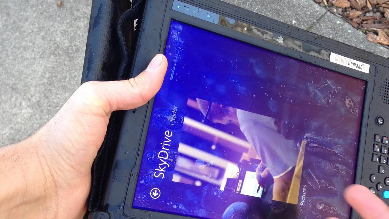 MobileDemand xTablet T1200 - YouTube